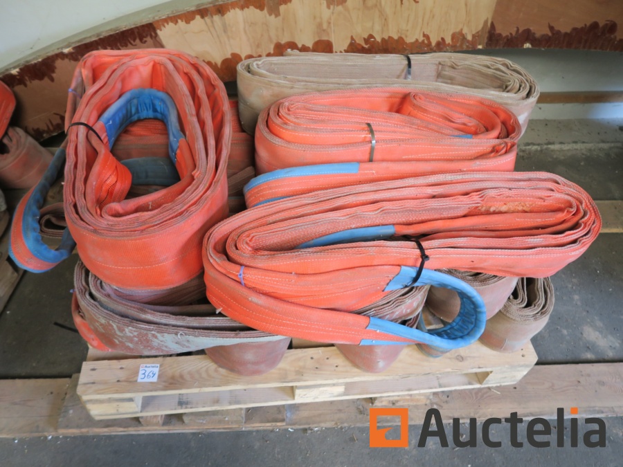 12 Lifting slings made of cloth and nylon - Road construction equipmen ...