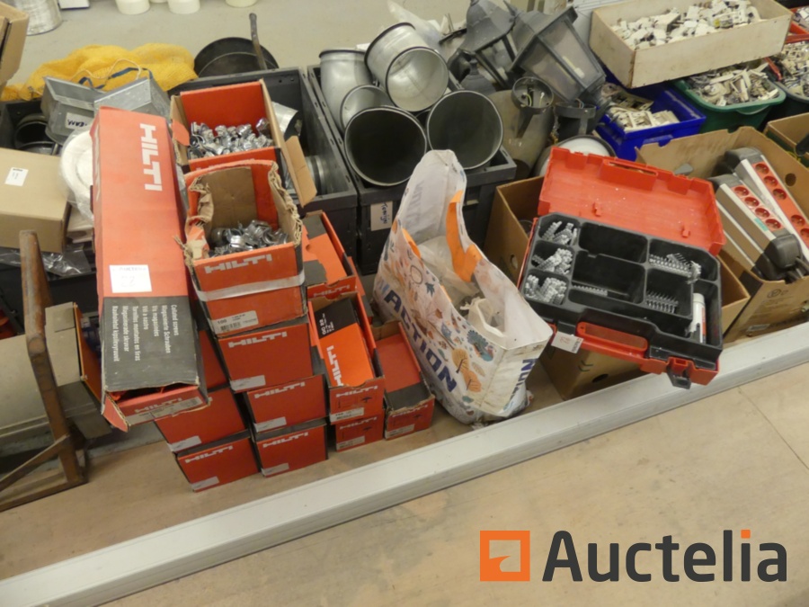 13 Hilti X-DFB 16 MX Cable Attachment Boxes, Gas and Screws for Hilti ...