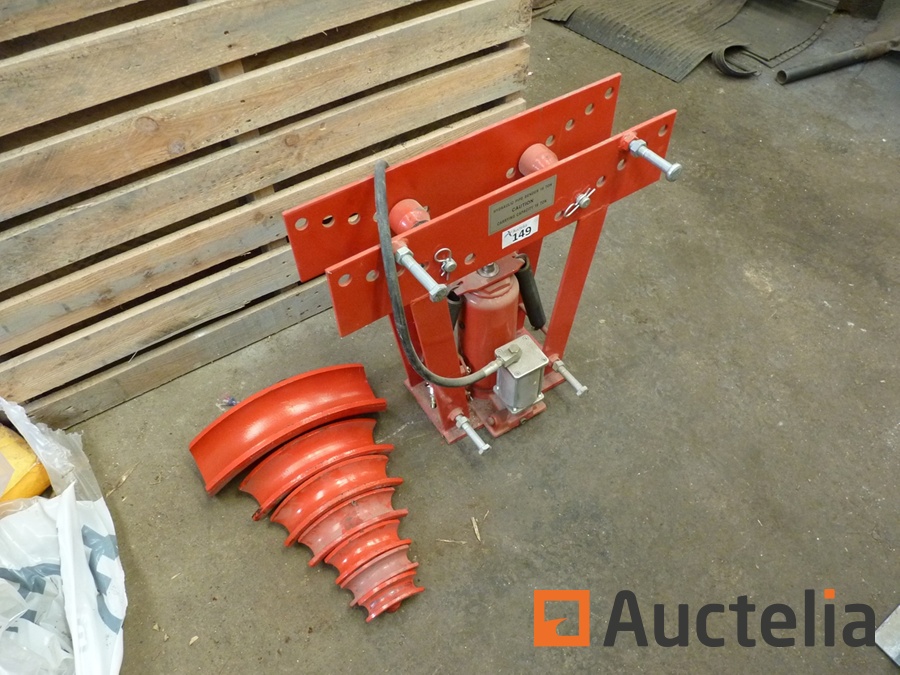 16-T Pipe-Bending Machine + Templates - Metalworking - auctelia.com