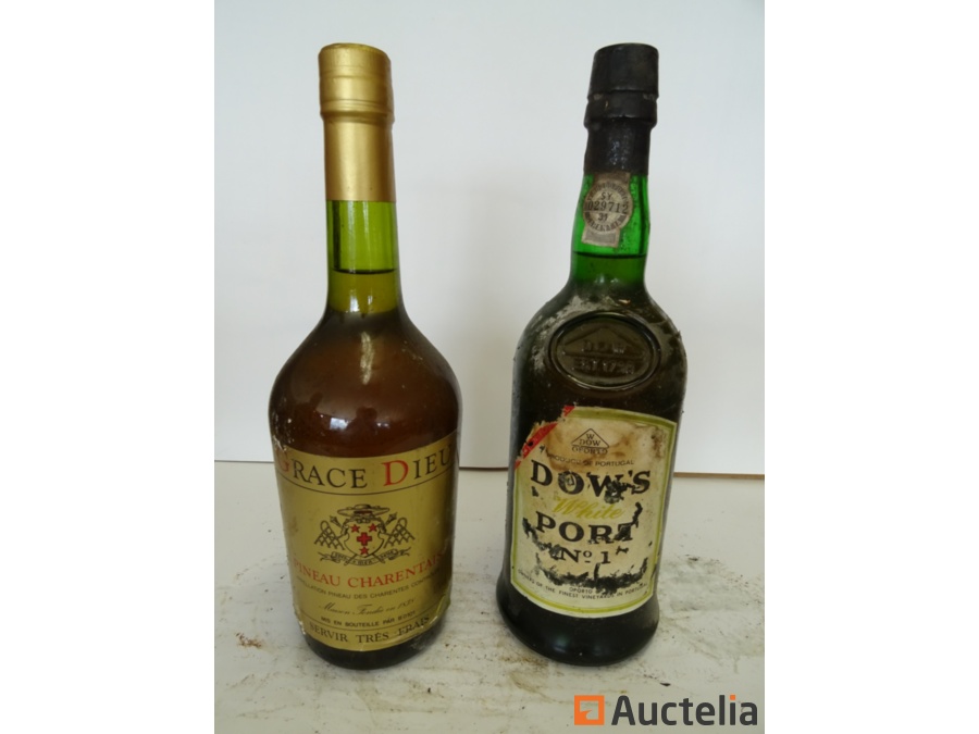 2 bottles (Pineau charentais, Porto Dow's) - Drinks - Alcohol ...