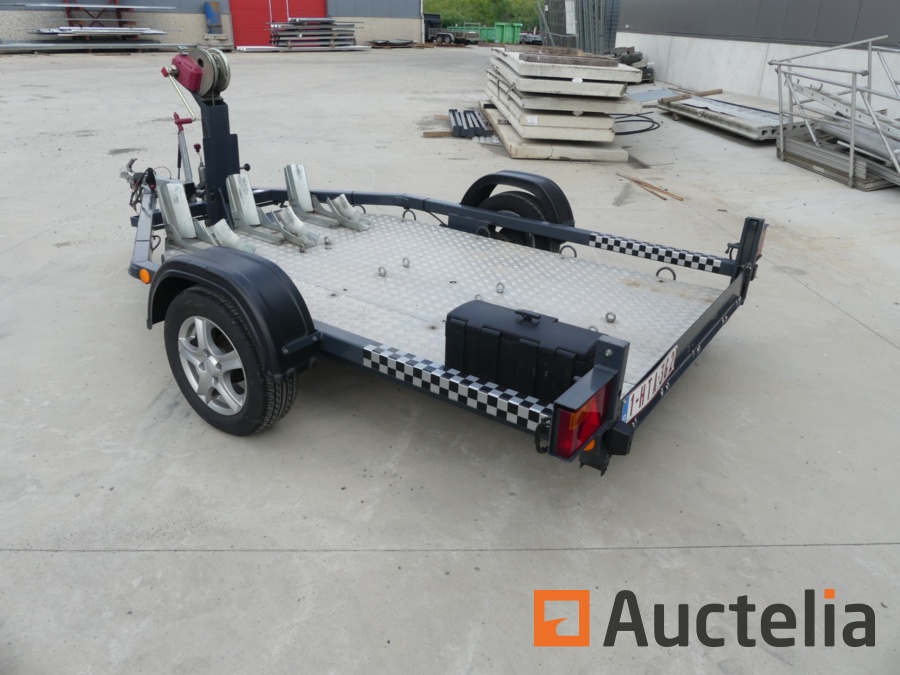 3 motorbike trailer with winch EUCONTRAILER HP. 749 - Trailers - Oth ...