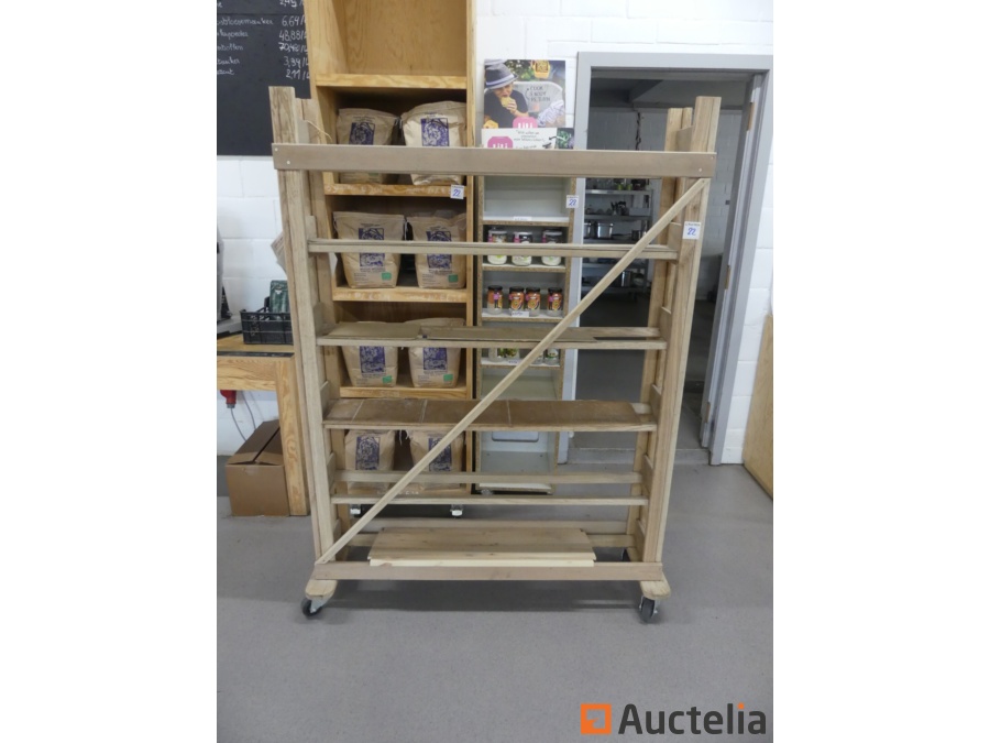 3 Shelf Racks on wheels - Furniture - Cabinets - auctelia.com