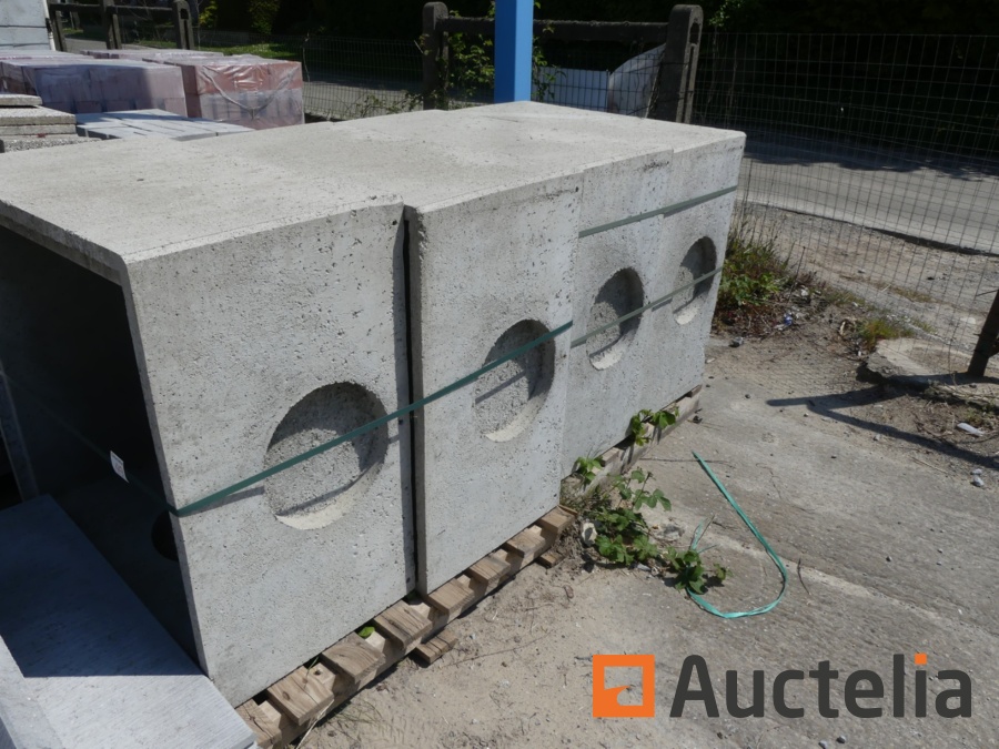 4 concrete Inspection chambers 95x95 - Construction materials ...