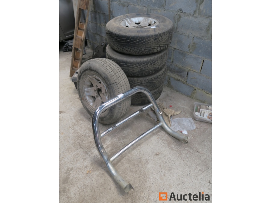 5 Aluminium rims and tires Kumho, bull bars - Accessories - Tires ...