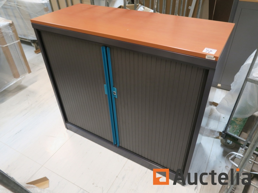 5 Metal cabinets with shutters - Consumer goods - Furniture - auctelia.com
