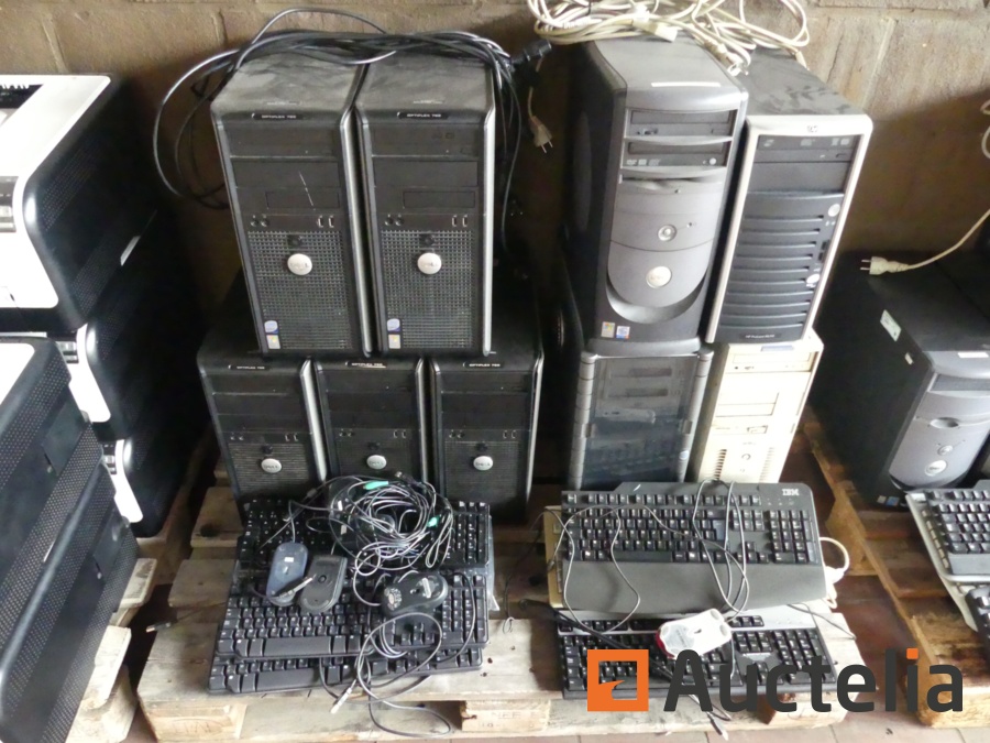 8 PCs with Dell Optiplex 755 keyboard and mouse 2 x 760 - Other indust ...