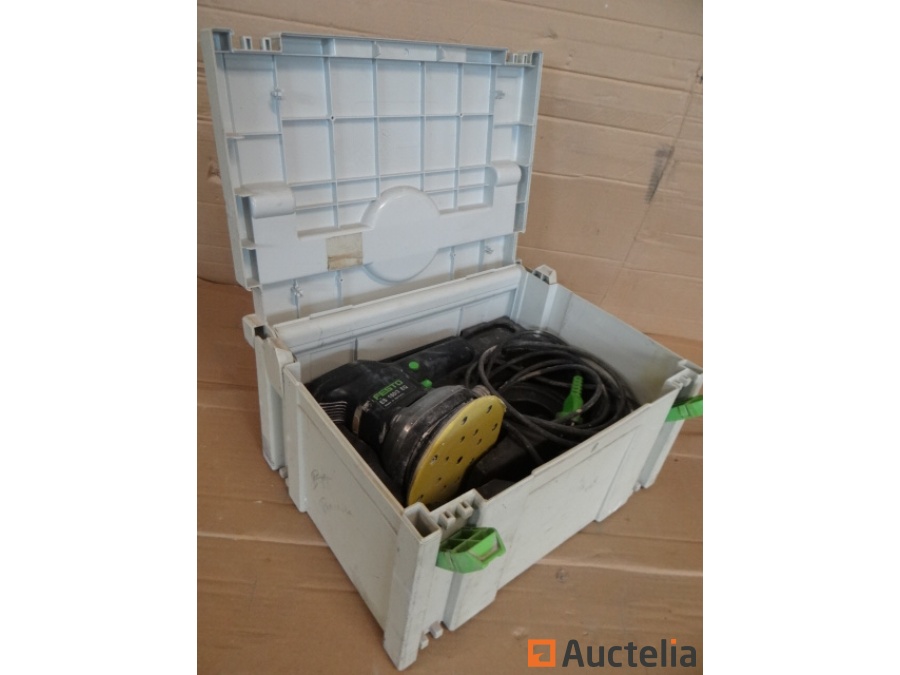 Belt sander eccentric FESTO ES 150/3 EQ in its systainer - Constructio ...