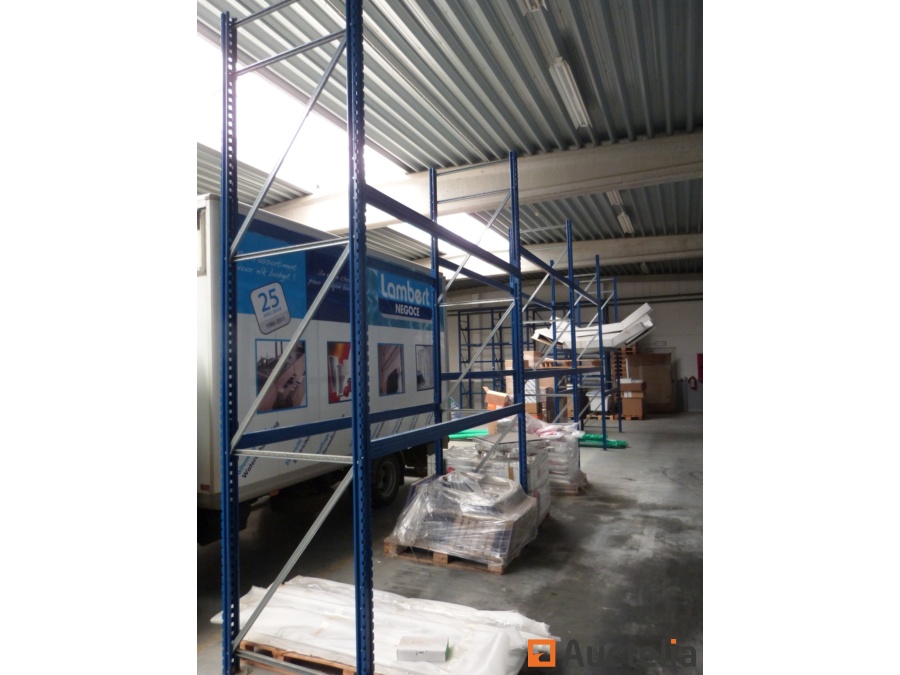 Blue Pallet rack, Red Pallet rack - Storage - Pallet racks - auctelia.com