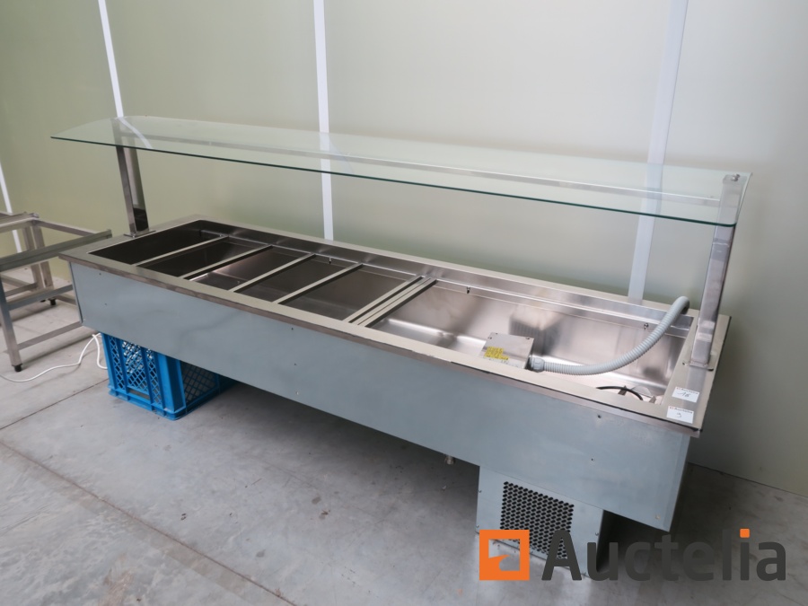 Built-in Cold Buffet Afinox Soul Green 6l Vasca REF. STAT SOV. LED - F ...