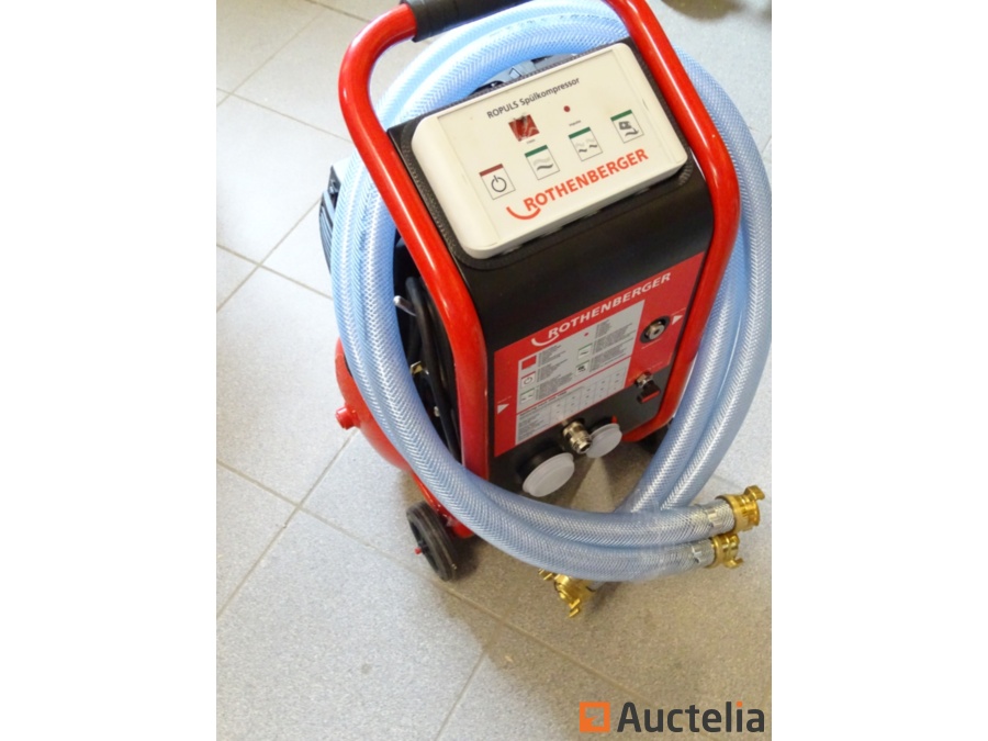 Cleaning Compressor for floor heating Rothenberger Ropuls Store value ...