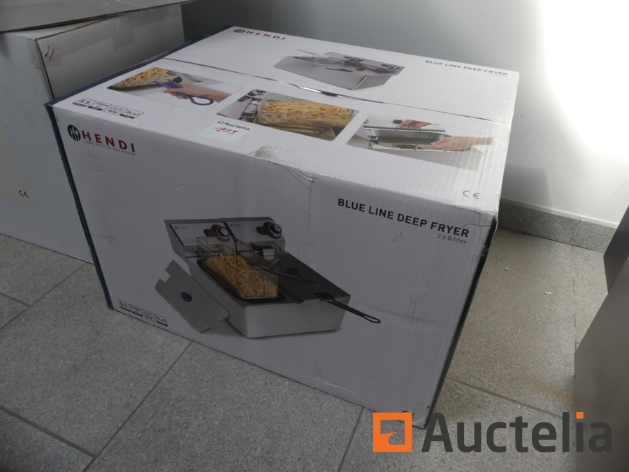 Deepfryer Double bin Hendi Blue line Deep Fryer - Horeca - Deep fryer ...