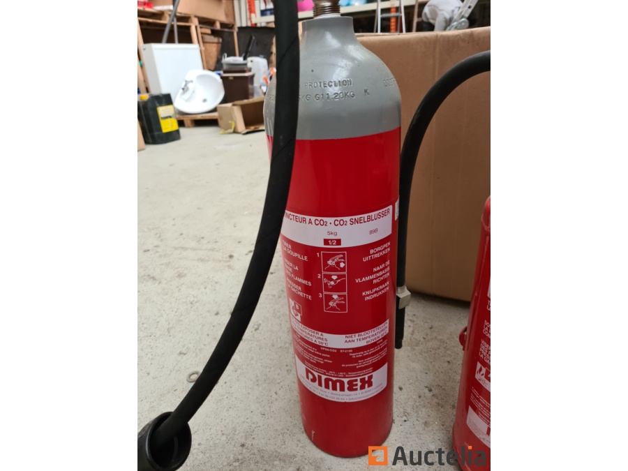DIMEX extinguishers (Co² and powder) - Other industries - Fire extingu ...