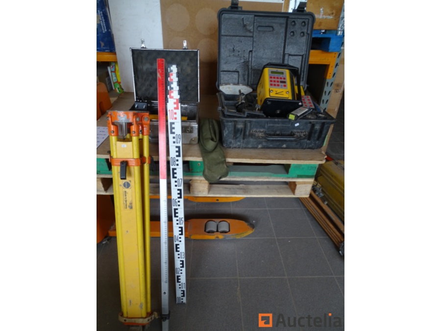 Earthmoving Lasers for crane - Hand tools - Rotary Laser Level Kit ...