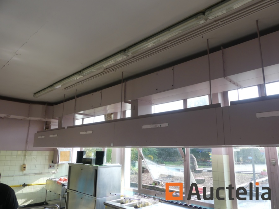 Extraction hood with extraction unit and ducts - Horeca - Cooking hood ...