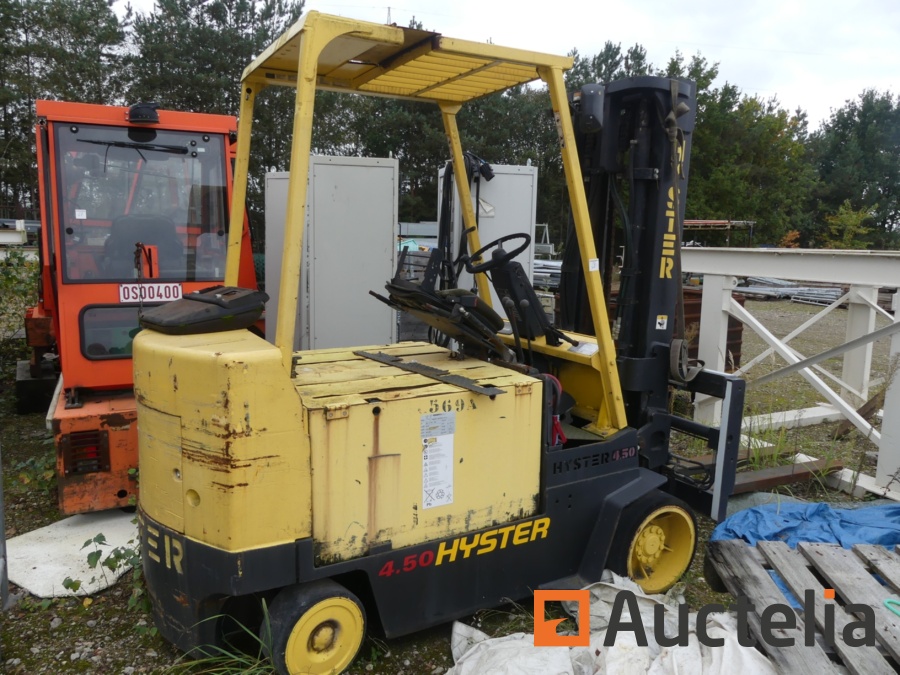 Forklift Hyster E 4.50 XLS, Jungheinrich electric Tug Trolley - 4-whee ...