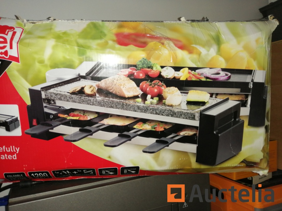 FRITEL FOLDABLE RACLETTE GRILL APPLIANCE - Horeca - auctelia.com