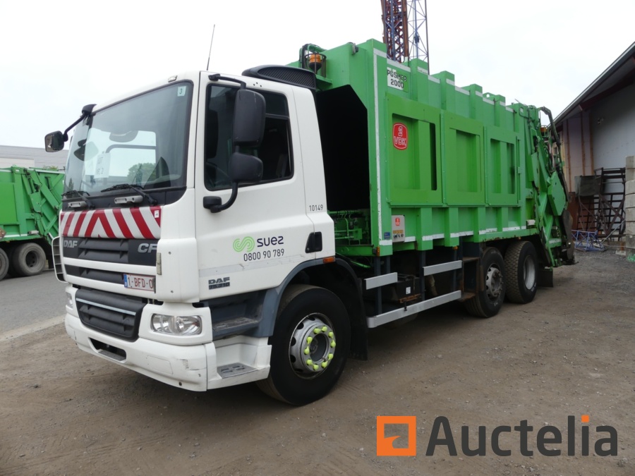 Garbage truck DAF CF75 (2006-434053 km) - Public service vehicles - Wa ...