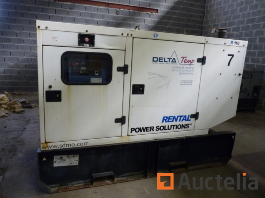 Generator SDMO R110K, To be reconditioned - Generators - auctelia.com