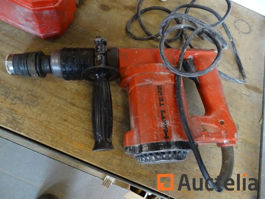 Hammer drill HILTI TE 22 Perforator burinator auctelia