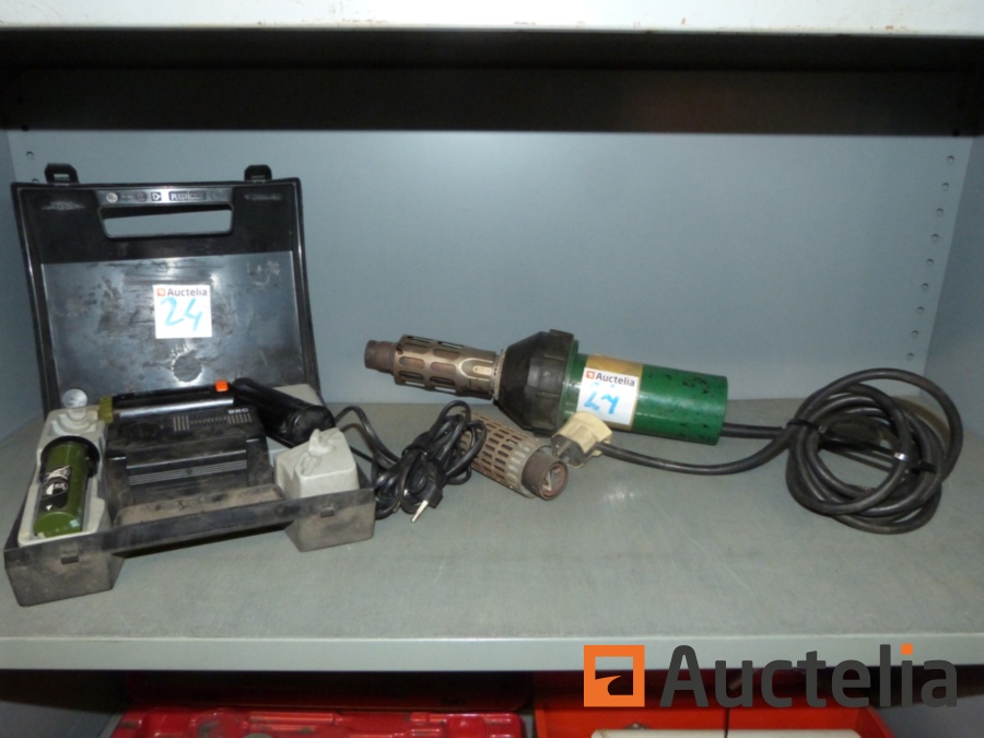 Heat gun Leister, screw driver BBC Minifix 100 - Hand tools - auctelia.com
