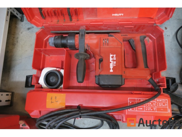 Hilti TE 24 Drilling Boring machine Hand tools auctelia