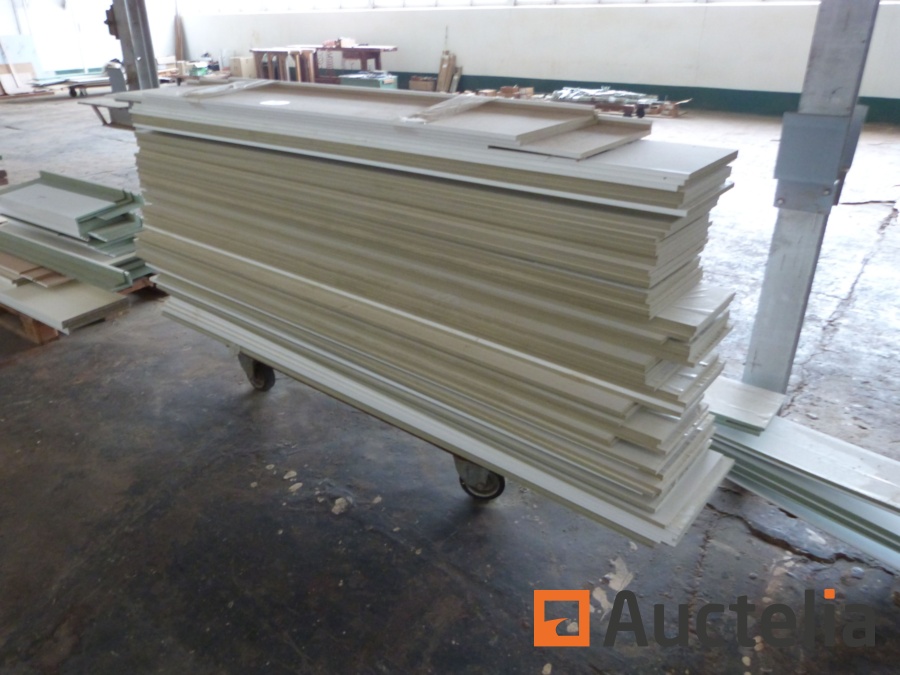 Hydro MDF panel coated with a white plasticized film - Woodworking ...