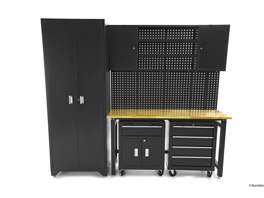 k135 Eversteel tool walls cabinet and workbench tool trolley - Hand to ...