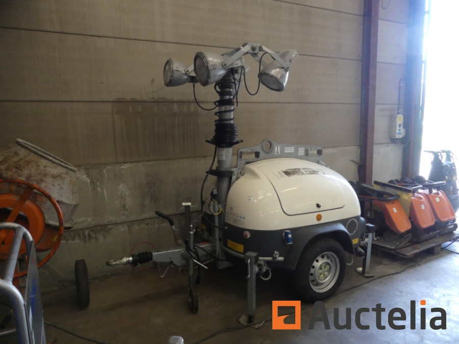 Lighting tower 4 spots towable TAYLOR CONSTRUCTION ECOLITE - Logistics ...