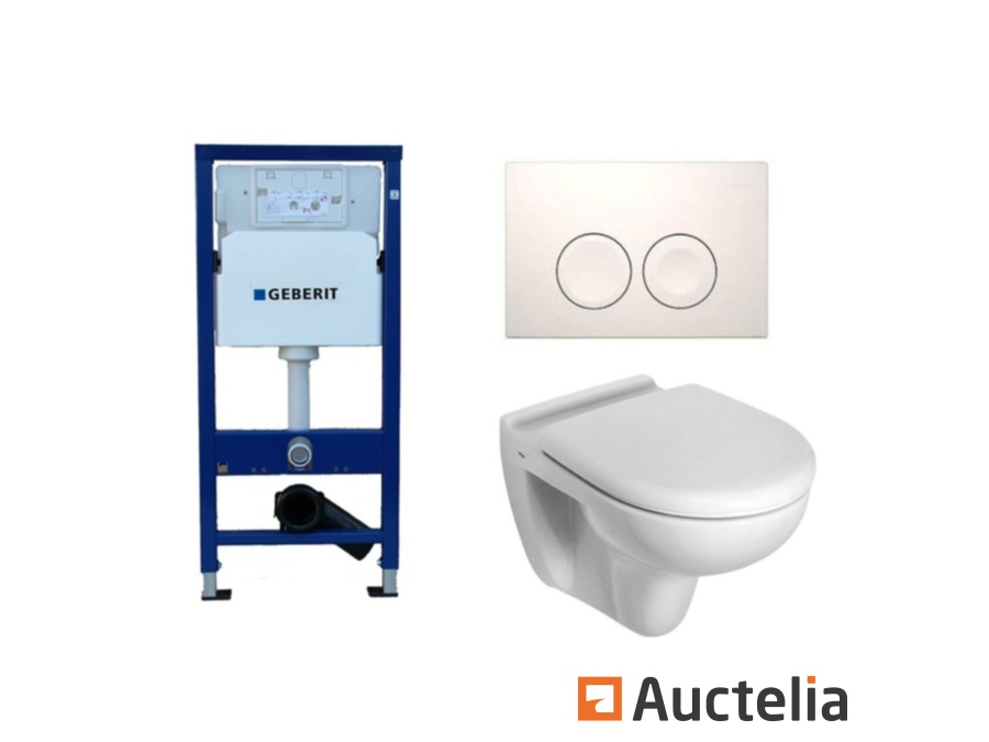 Lot of 2 Pack hanging WC Geberit Duofix Delta - Other industries ...