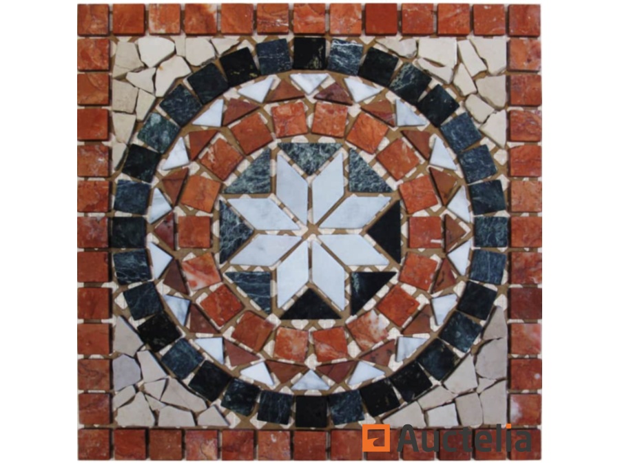 Marte marble rosette 60x60 - Construction materials - Marble - auctelia.com