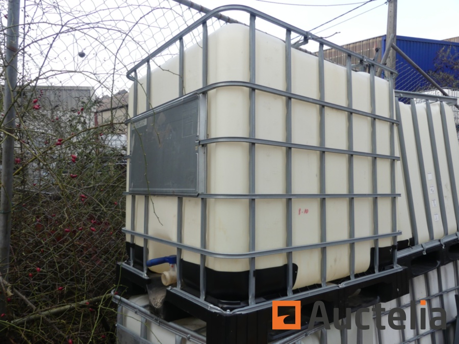 MAUSER stackable IBC tank - Food processing machines - Silos /tanks un ...