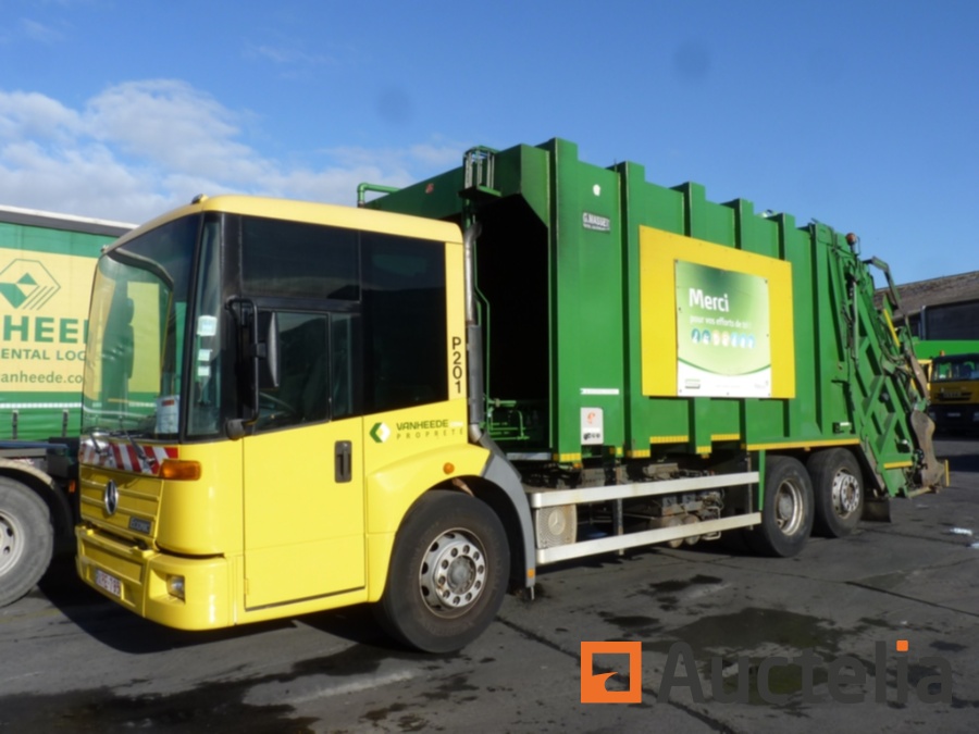 Mercedes E 2628L / 6x2 * 4 Garbage truck - Public service vehicles ...