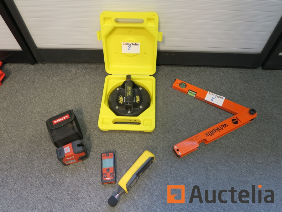 Multi Hilti PM-2 L Laser, Hilti PD 40 Rangefinder, Chauvin Arnoux CA 8 ...