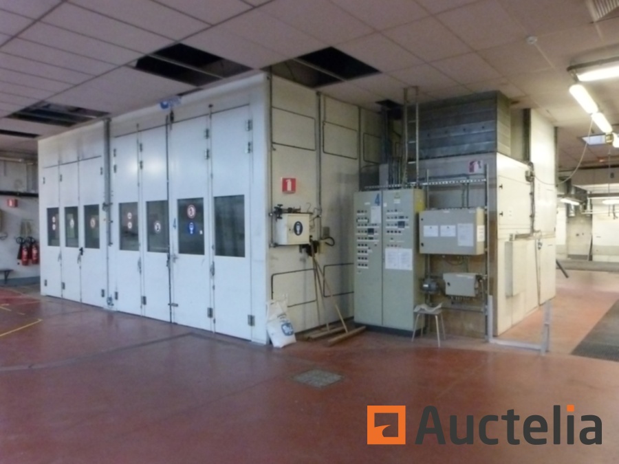 Paint booth + Garmat Drying oven - Garage - Painting booth - auctelia.com