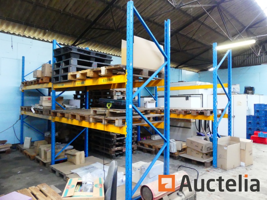 Pallet racks - 6 ladders and 13 beams - Pallet racks - auctelia.com