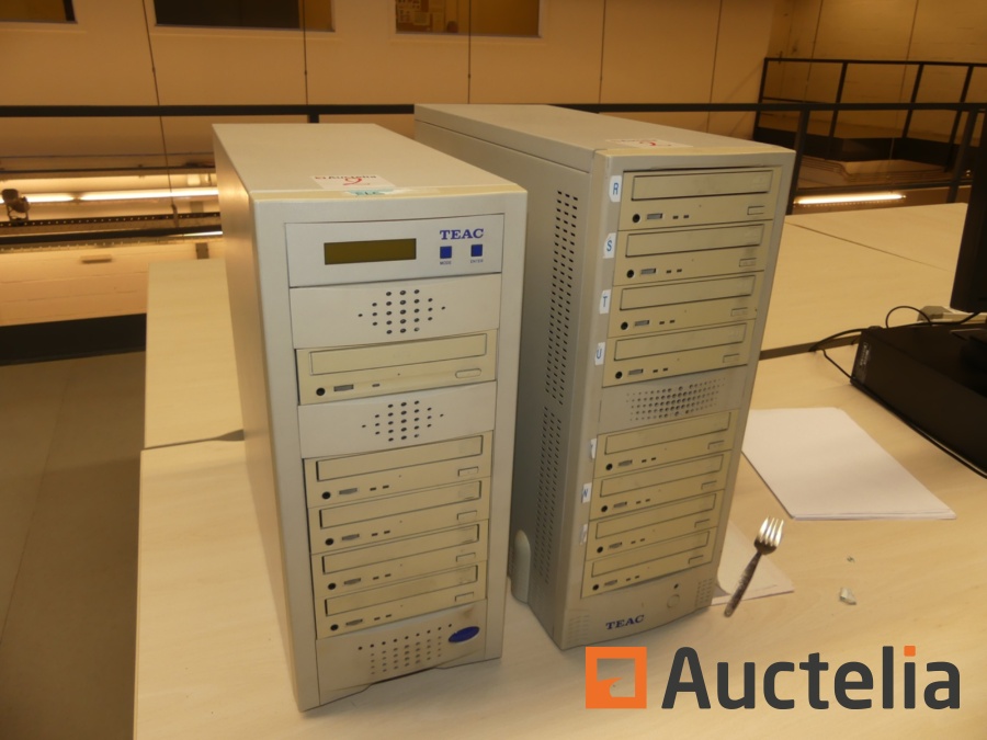 PC Towers (CD copier) TEAC CD-R dupli 4 + CD-R Kit Multi 8 - Construct ...