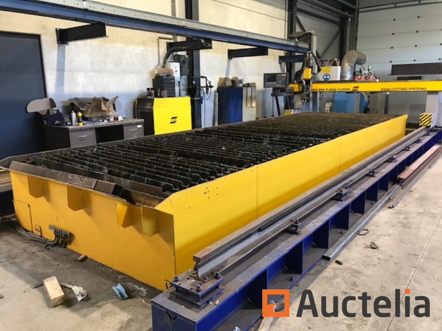 Plasma cutting table ESAB SUPRAREX SXE-P 3000 - Metal - sheetmetal mac ...
