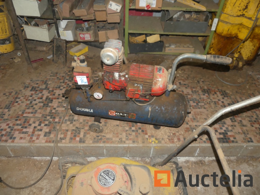 Portable Compressor on wheels Dari Double - Compressors - auctelia.com