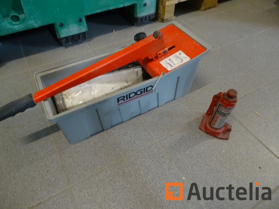 RIDGID 1450 pressure test pump, Hydraulic jack FREELINE - Hydraulic ga ...