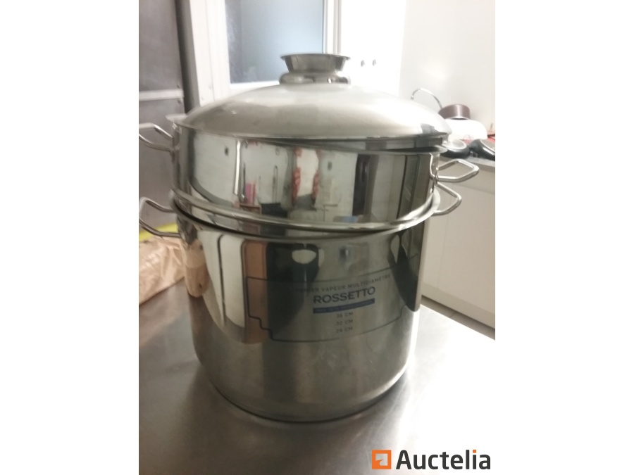 Rosetto Couscousière 26 liters - Horeca - auctelia.com