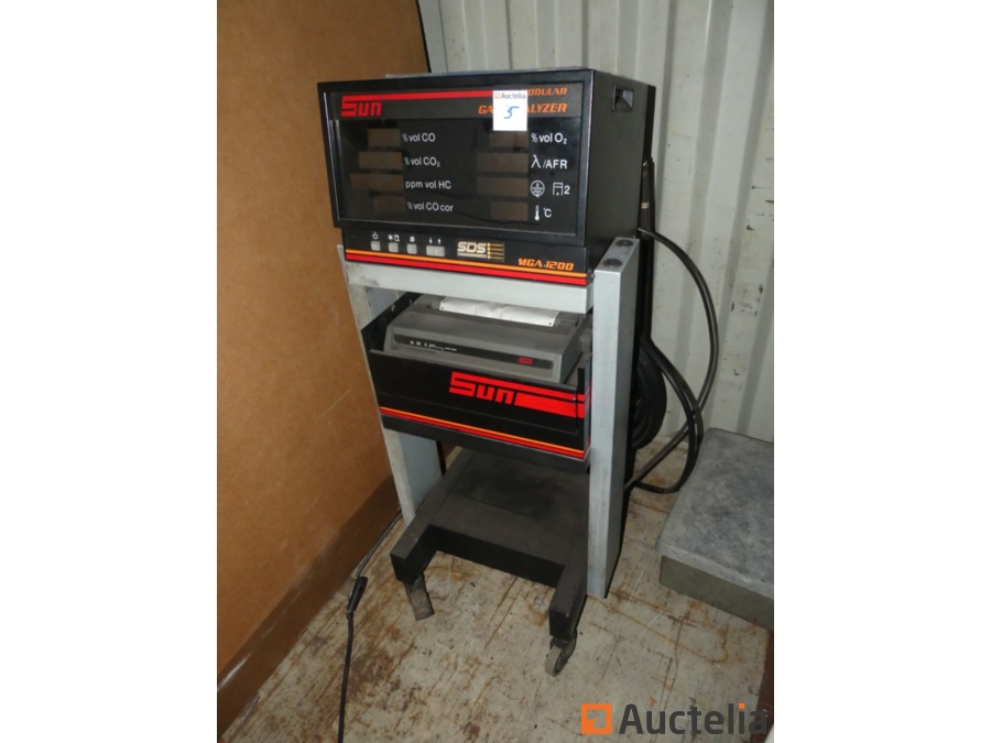 Sun MGA 1200-3 R35 modular exhaust gas analyzer - Exhaust gas analyzer ...