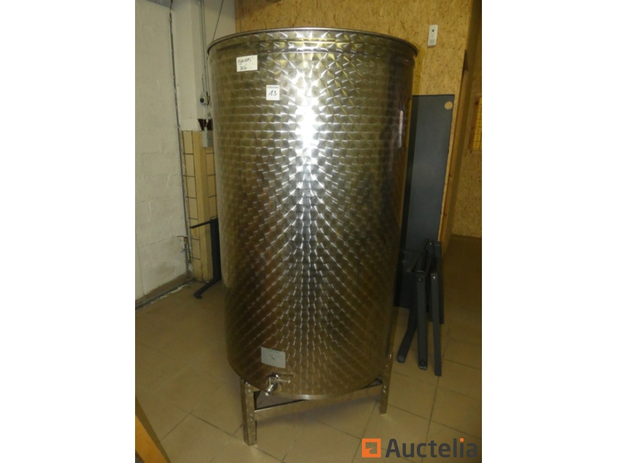 Tank in stainless steel - Horeca - Distillery - auctelia.com