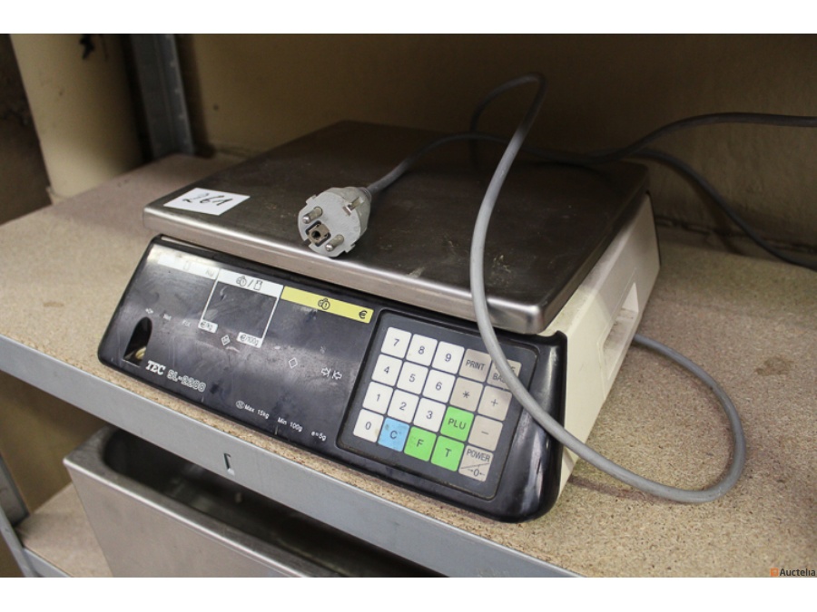 TEC Digital Weegschaal SL-2200 - Scale - Precision scale - auctelia.com