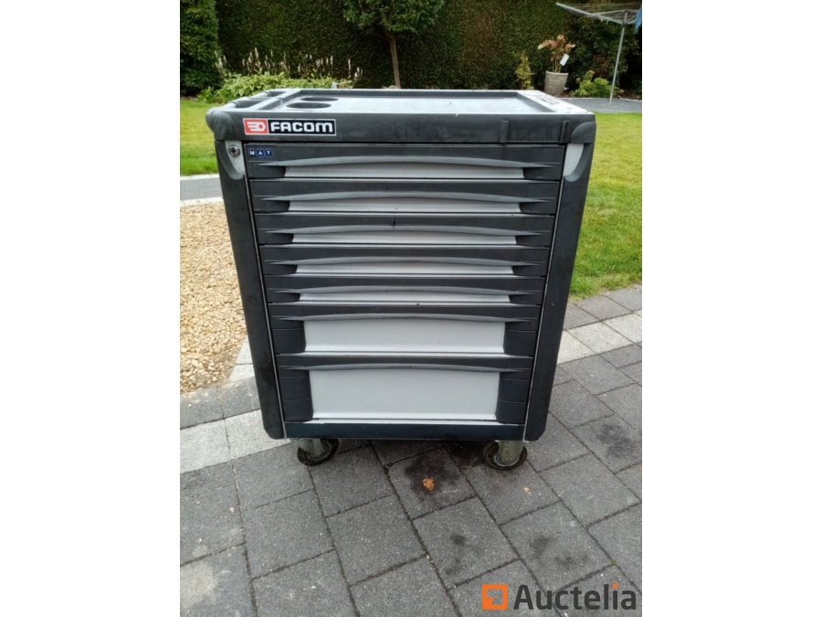 Tool trolley: Facom xl 5 - Garage - Workshop tool trolley - auctelia.com