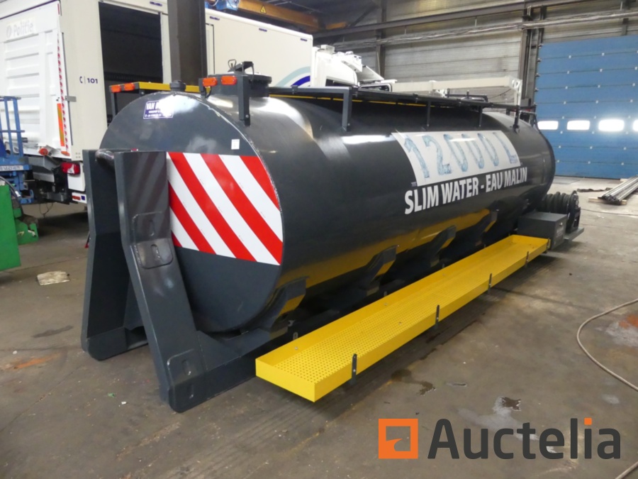 Trailer chassis with tanker Van Bouwel VBCO - Trailers - Tanker traile ...