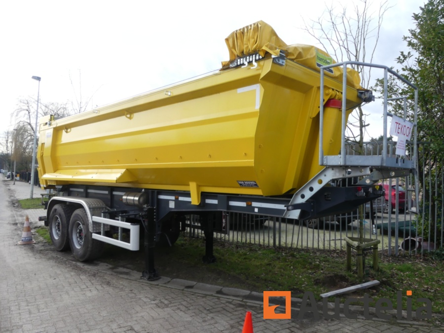 Van Bouwel VB40PC12 Semi trailer with dump - Semi-trailers - Tipper se ...