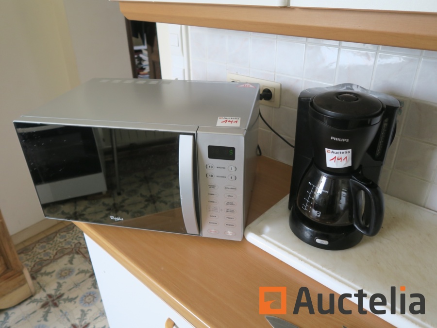 Whirlpool MWO611 SL Microwave, Philips HD7565 coffee maker - Consumer ...