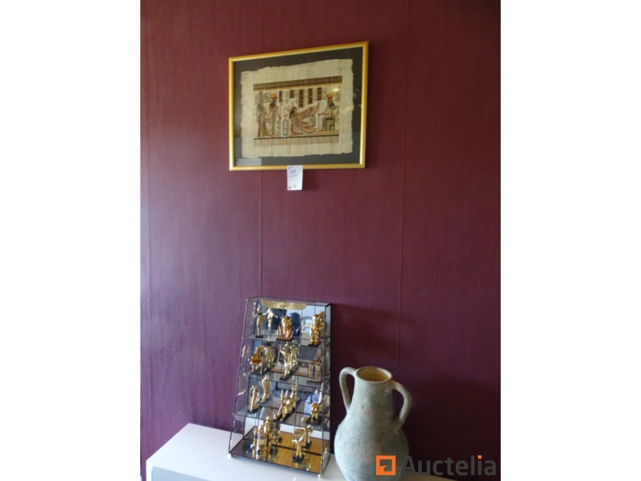 Window of Egypt, Egyptian Papyrus with certificate, Vase - Consumer go ...