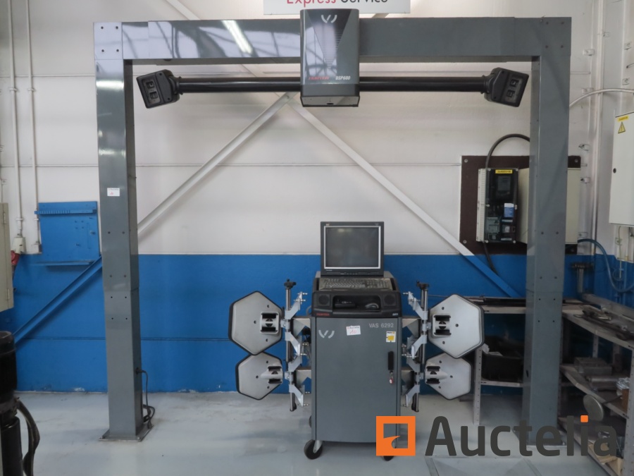 Appareil de contrôle de géométrie et alignements Hunter DSP 600 - Atel ...