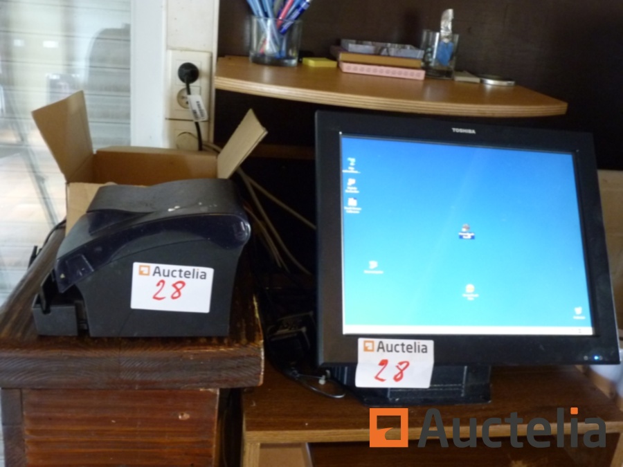Caisse enregistreuse avec imprimante Toshiba Horecatouch - Horeca - auctelia.com